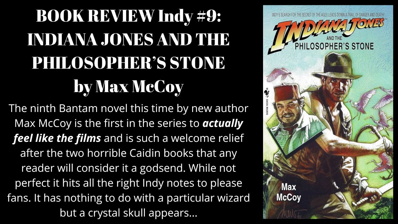 Indiana Jones and the Philosopher's Stone by Max McCoy (Indy 9) Book ...