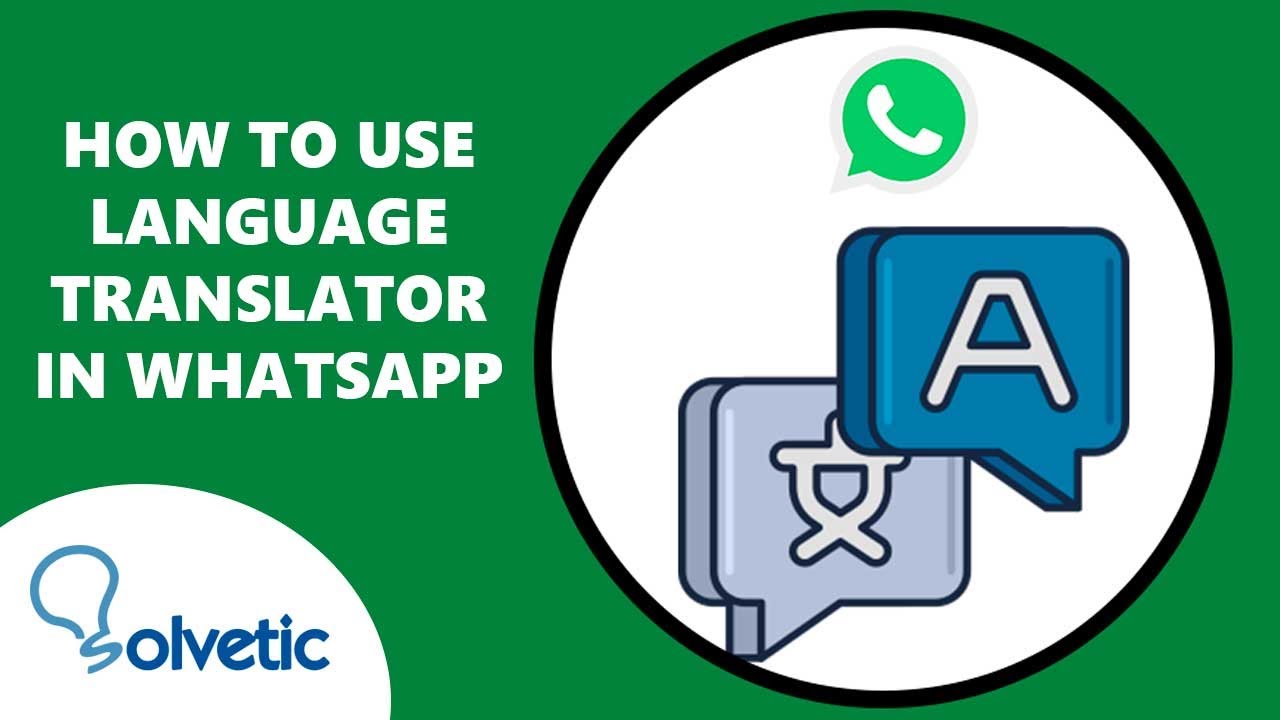 How to USE LANGUAGE TRANSLATOR in WhatsApp 🈂️ ️ - YouTube