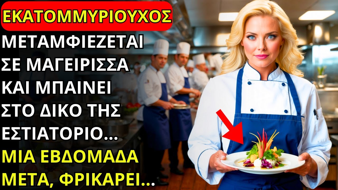 ΜΙΑ ΜΙΛΙΟΝΑΙΡΑ ΚΑΛΥΠΤΕΙ ΤΗΝ ΤΑΥΤΟΤΗΤΑ ΤΗΣ ΩΣ ΜΑΓΕΙΡΑΣ ΚΑΙ ΜΠΑΙΝΕΙ ΣΤΟ ...