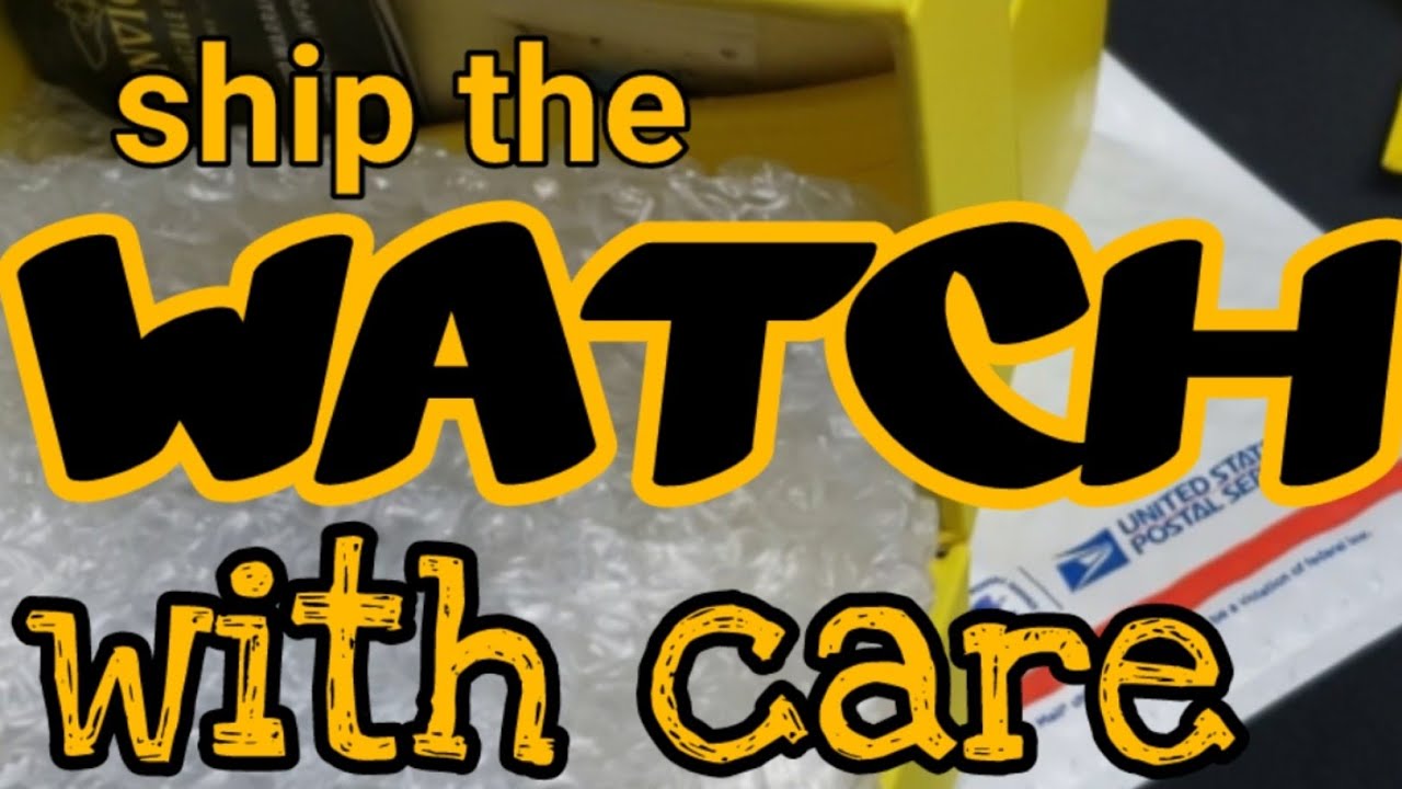 HOW TO SHIP A WATCH | PACKAGING A TRADE OR SALE WATCH - YouTube