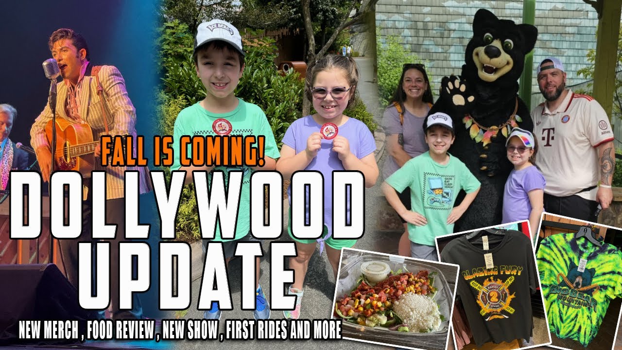 Dollywood updates August 2024 | Fall is coming | new merch | Jen's ...