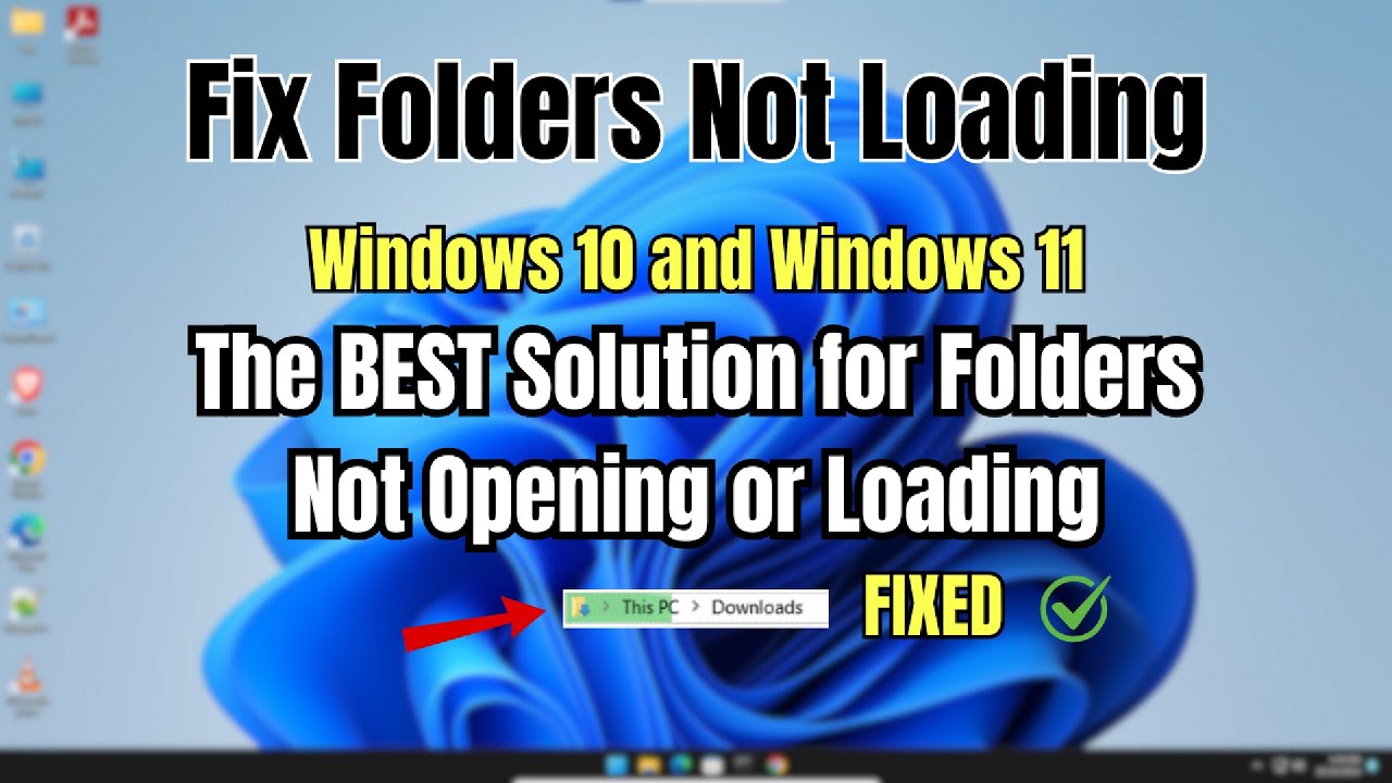 How to Fix Downloads Folder Not Loading or Opening | Working Solution ...