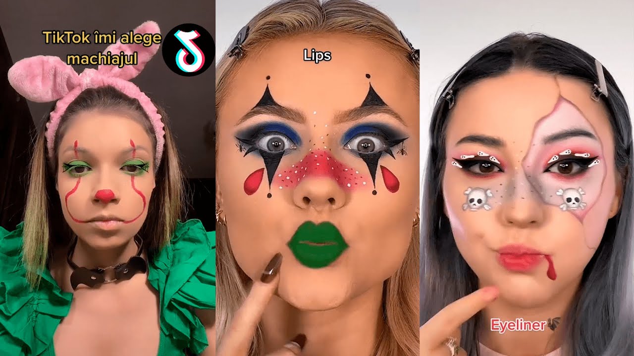 "Filters my make up on Halloween" TikTok Best Challenge Compilation ...