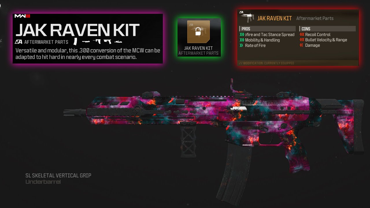 JAK RAVEN KIT *SECRET ATTACHEMENT YOU NEVER KNEW ABOUT! Call of Duty ...