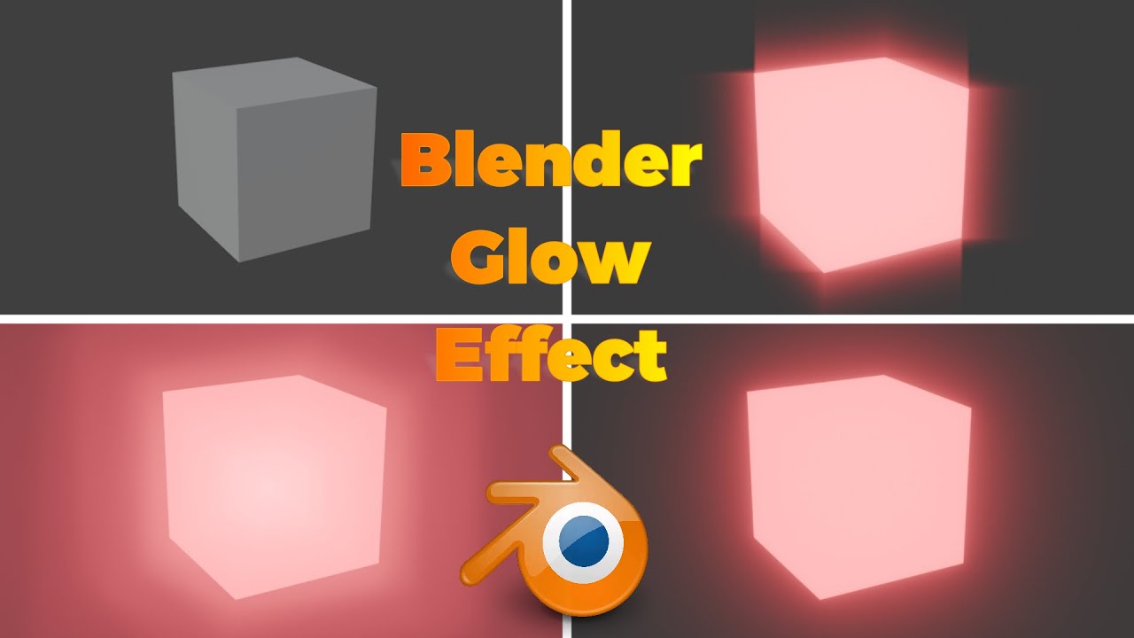 Blender Tutorial Make Glow Effect with Blender Glow Material for Eevee ...