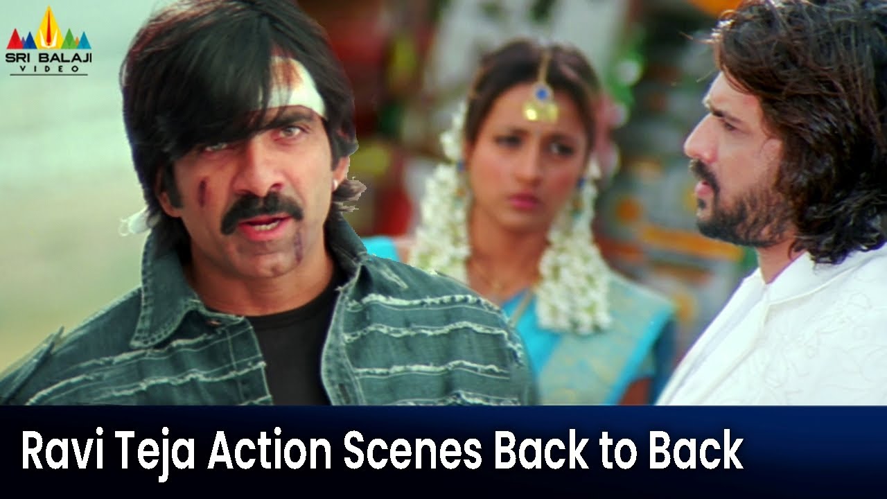 Ravi Teja Powerful Action Scenes Back to Back | VOL 1| Krishna | Telugu ...