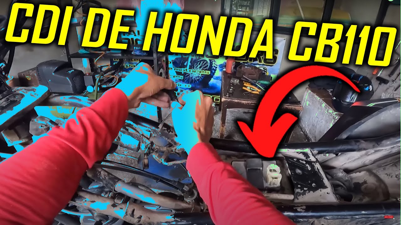 Honda CB110 - Como Revisar el Sistema de Encendido Alimentado por ...