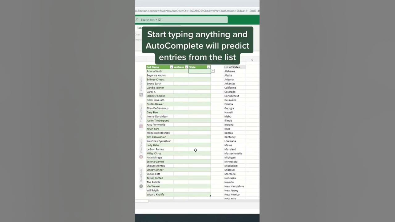 Auto Complete In Excel Online Data Validation excel shorts YouTube auto-complete-in-excel-online-data-validation-excel-shorts-youtube
