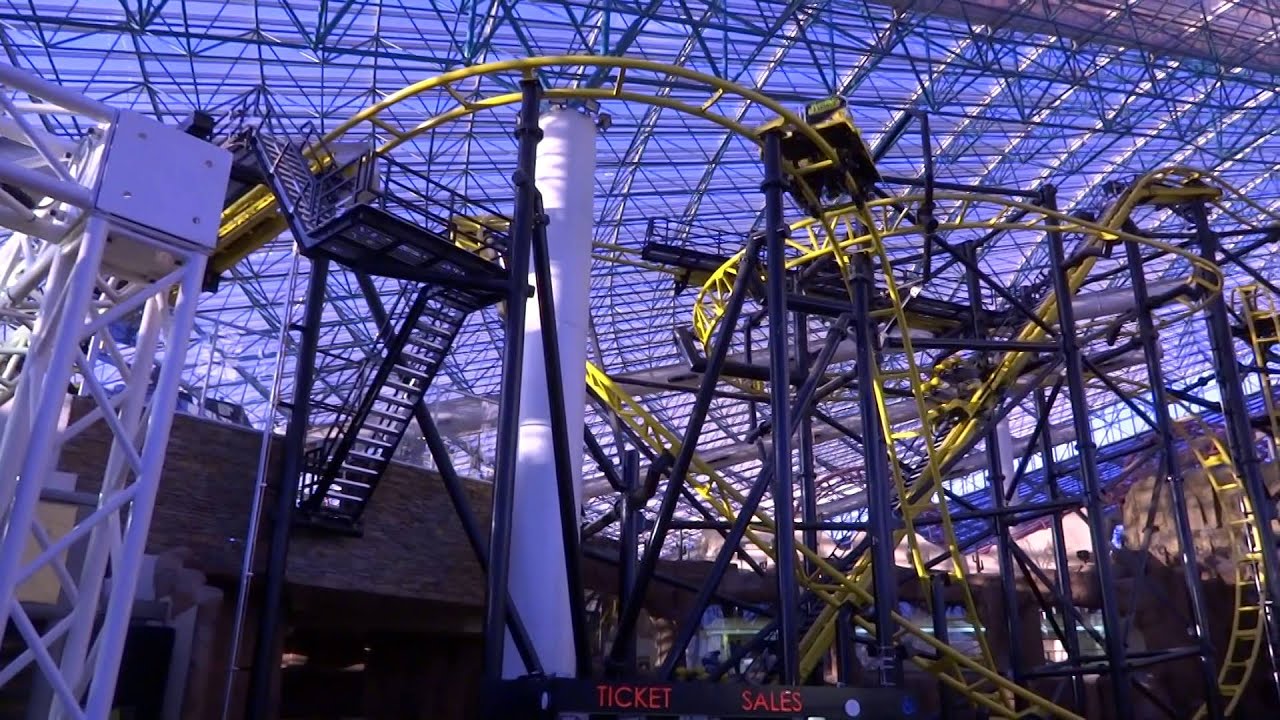 CIRCUS CIRCUS LAS VEGAS ADVENTUREDOME THEME PARK with EL LOCO RIDE ...