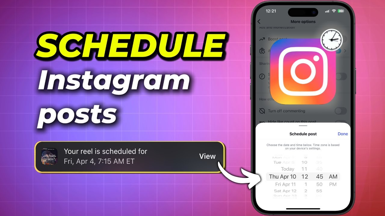 How to Schedule Instagram Posts [FULL GUIDE] | 2025 Tutorial | Schedule ...
