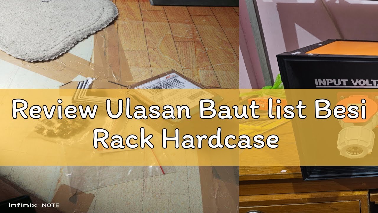Review Ulasan Baut list Besi Rack Hardcase - YouTube