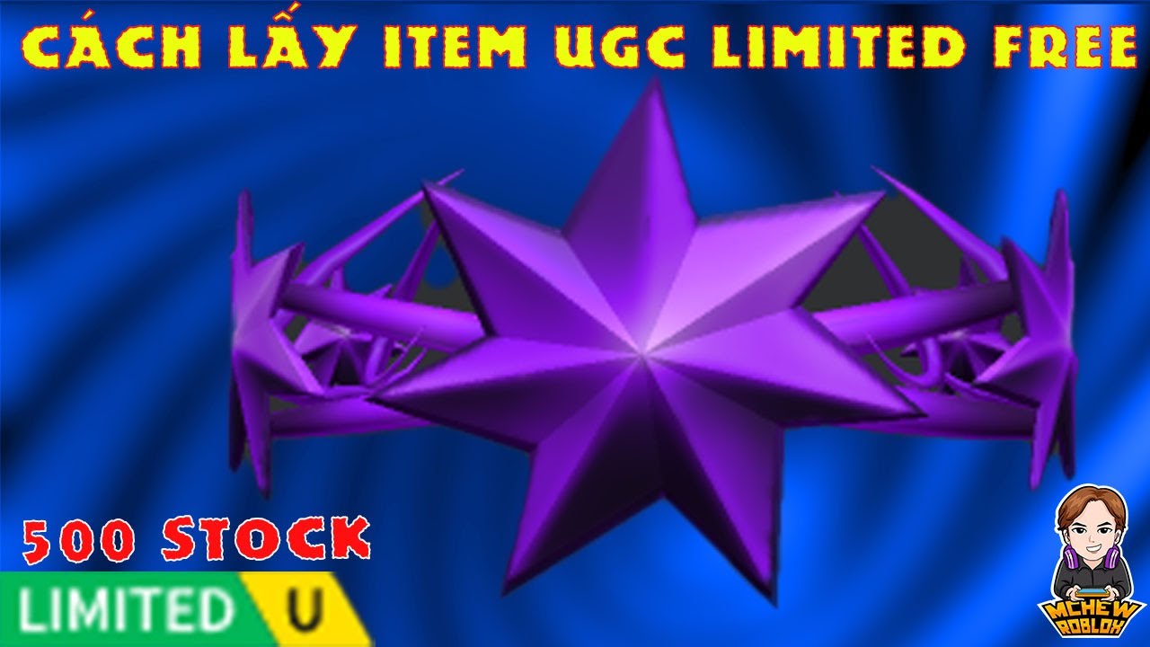 (ROBLOX) FREE UGC LIMITED | How to get the PURPLE COSMIC CROWN in ...