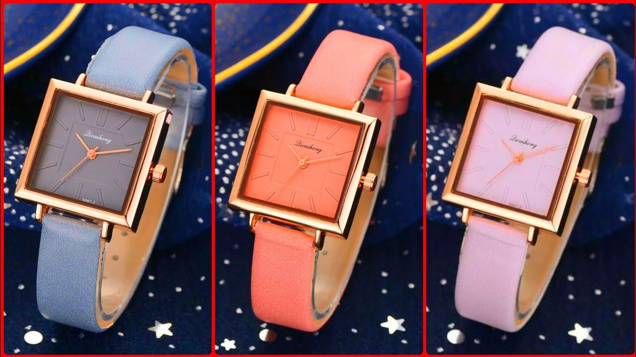 Ladies Stylish Watch Designs/ Latest Watch Styles/ Wrist Watches For ...