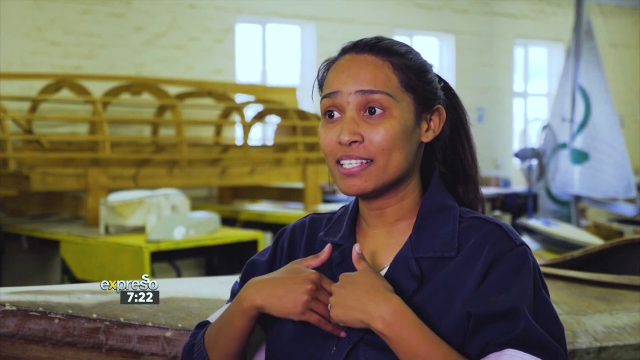 Meet the First Female Ship Builder in South Africa - YouTube