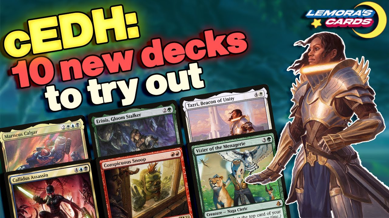10 Powerful New cEDH Decks to Try - YouTube