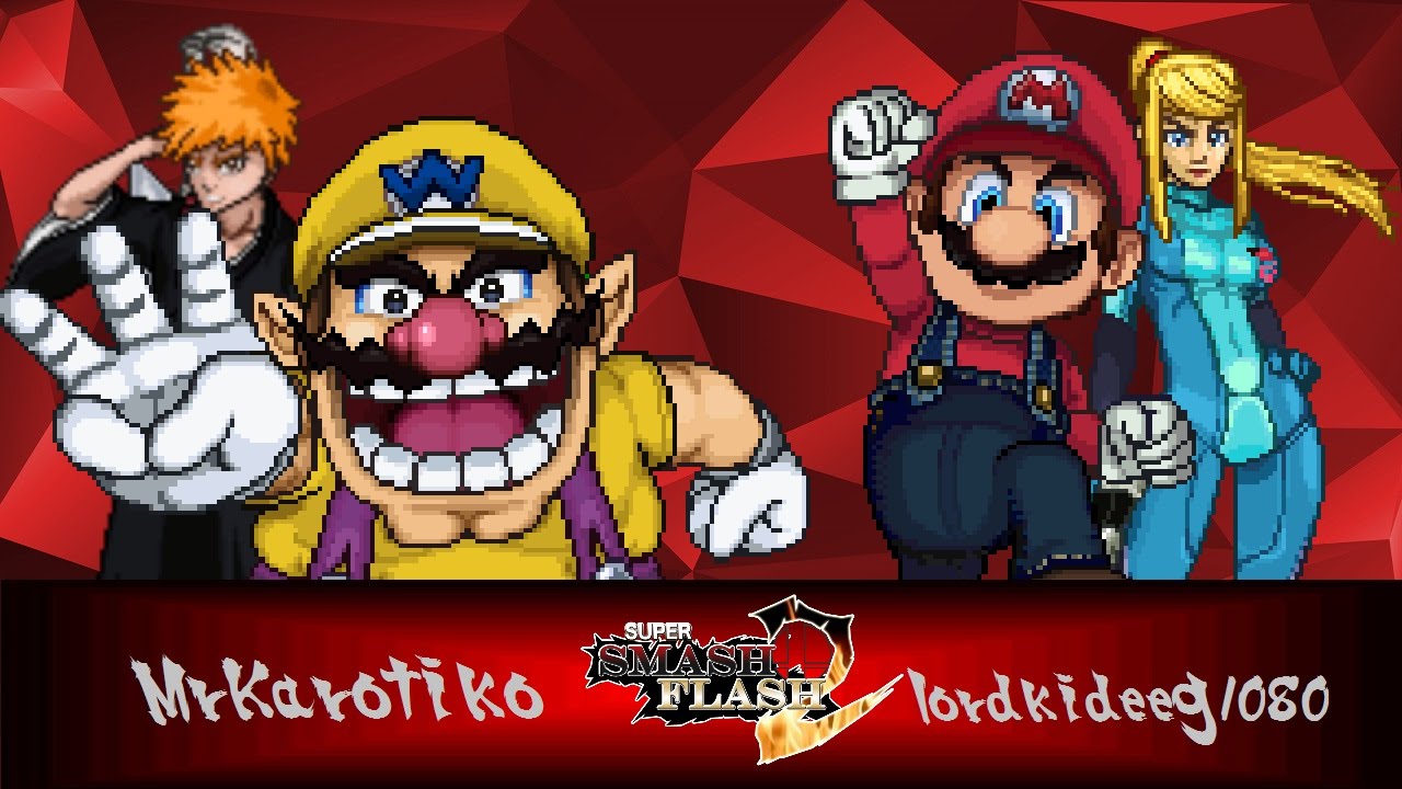 SSF2 0.9b - MrKarotiko (Wario, Ichigo) vs lordkideeg1080 (ZSS, Mario ...