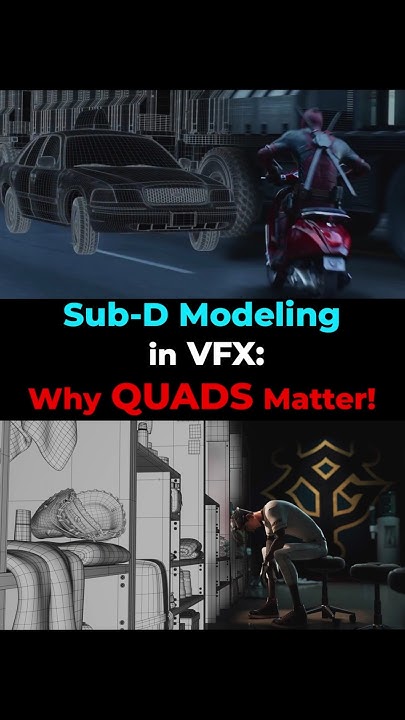 Why Sub-D Matters in VFX! #3dmodeling #vfx #deadpool - YouTube