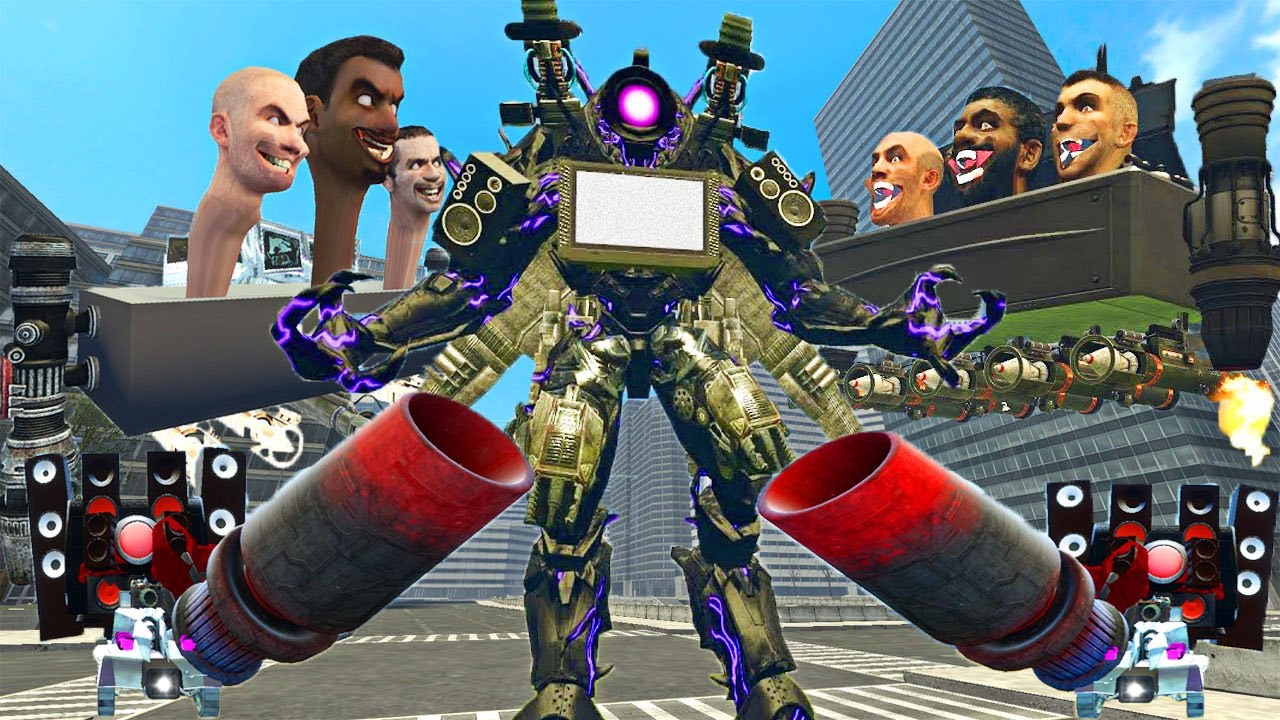 New Combines All Cameraman Bosses Together Vs Skibidi Toilet Boss ...