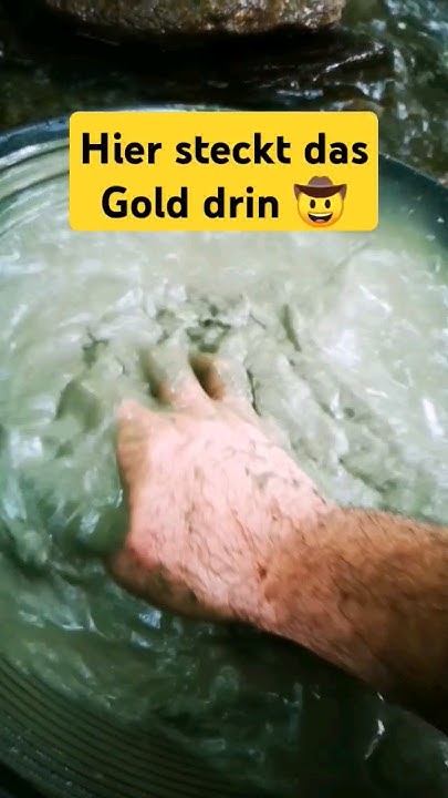 Hier steckt das Gold drin 🤠#outdoor #goldwaschen #goldsuche - YouTube