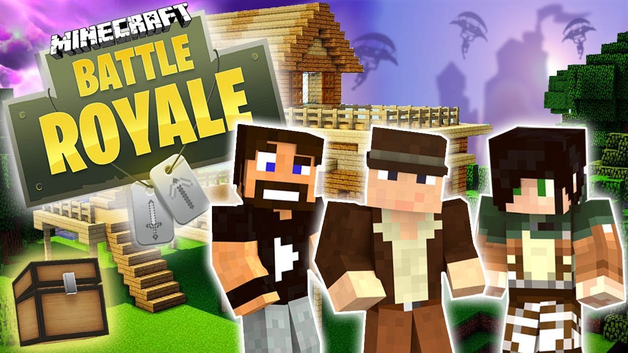 FORTNITE + PUBG + MINECRAFT - Minecraft Battle Royale #1 [ITA] - YouTube