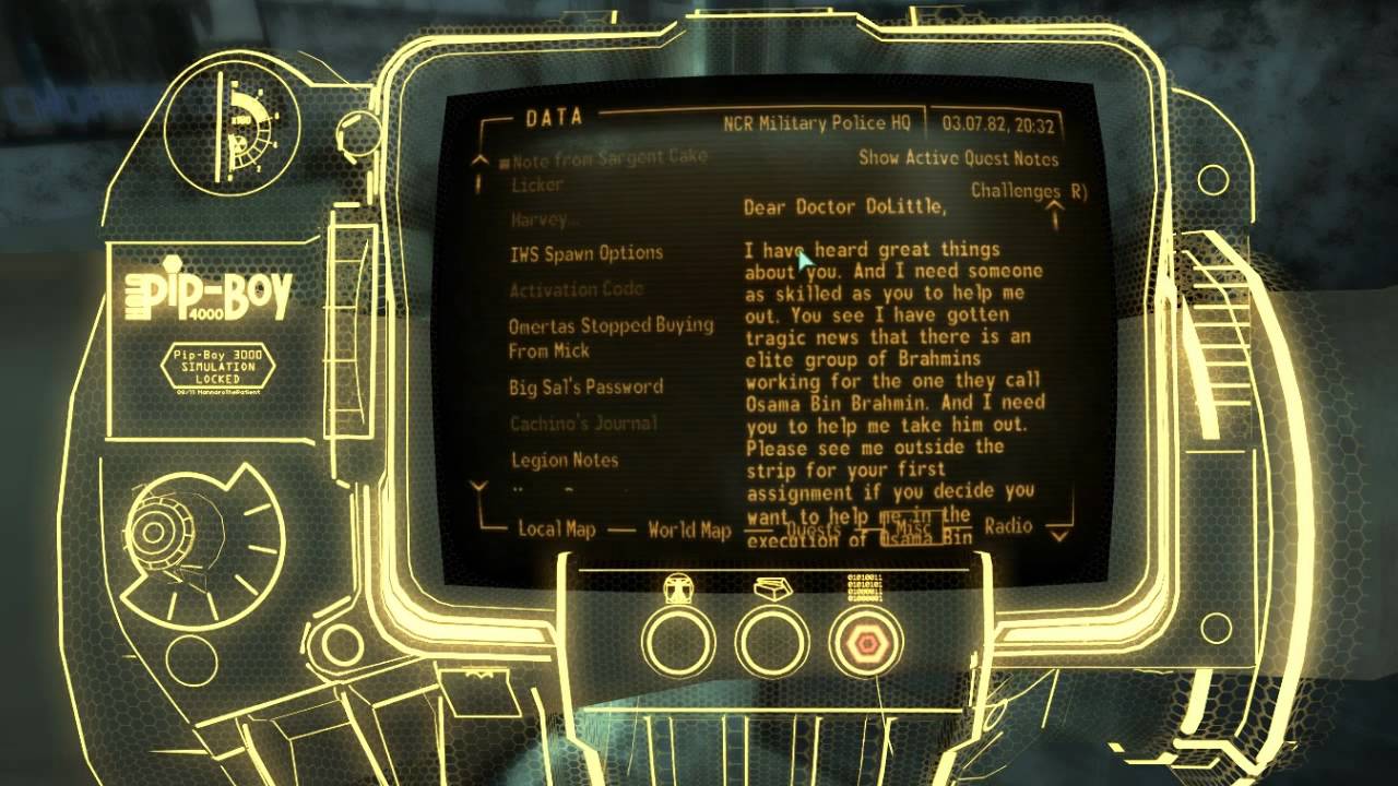 Fallout New Vegas Mods: Brahmin Hunter - Part 2 - YouTube