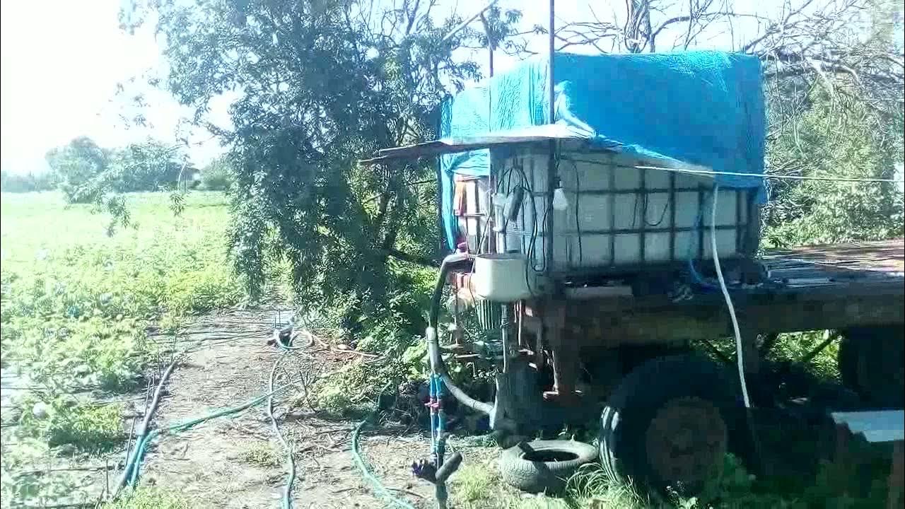 капельный полив для картофеля - YouTube