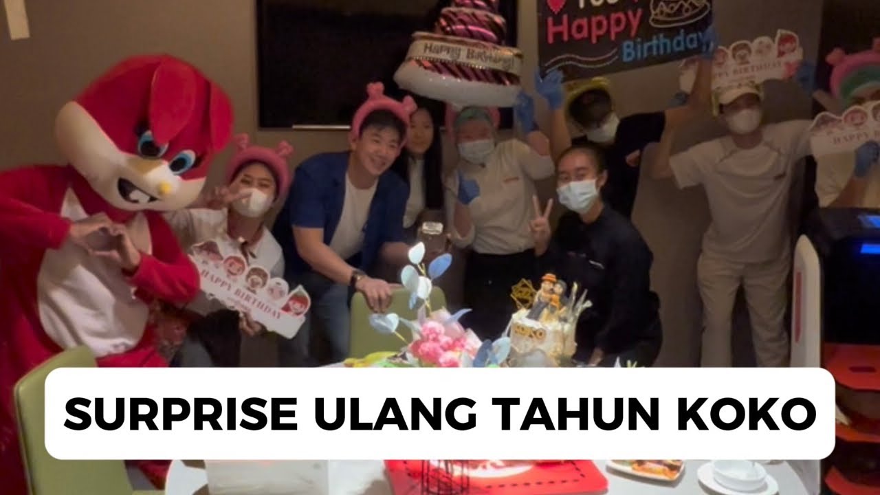 PRANK DI ULTAH KOKO - YouTube