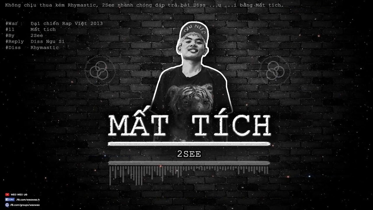 Mất Tích - 2See [Diss Rhymastic] [Video Lyrics Cool Remake] - YouTube