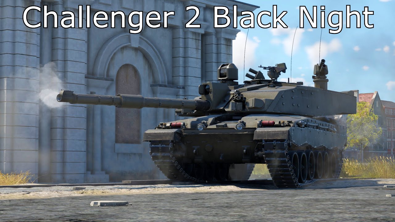 Challenger 2 Black Night - Może nie jest zbyt szybki ale za to nie jest ...