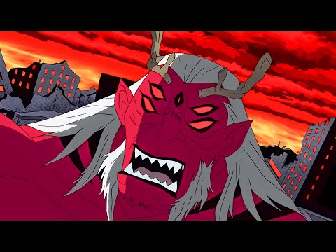 Raven Battles Trigon | Teen Titans | Cartoon Network Asia