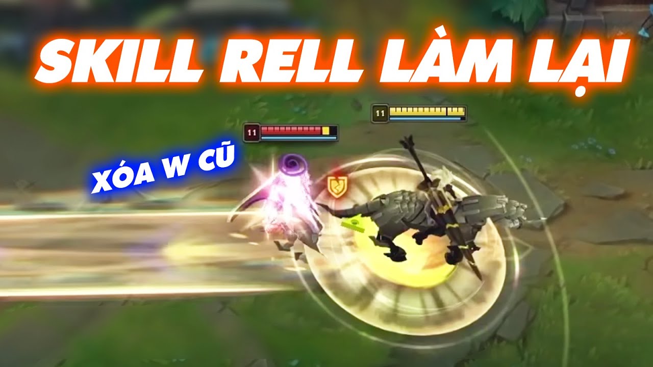Đầy đủ bộ skill Rell Rework (Xóa W) - LMHT - LOL - Skin - Montage - YouTube
