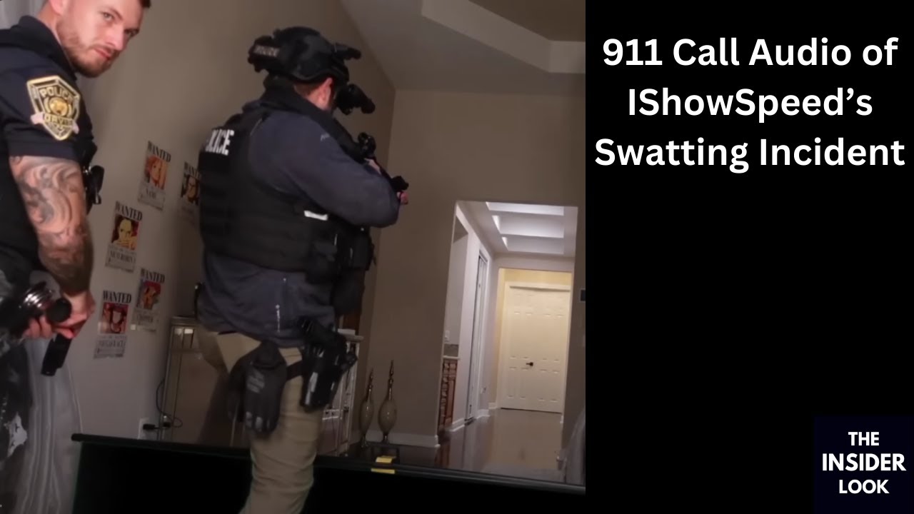 911 Call Audio of IShowSpeed's Swatting Incident - YouTube