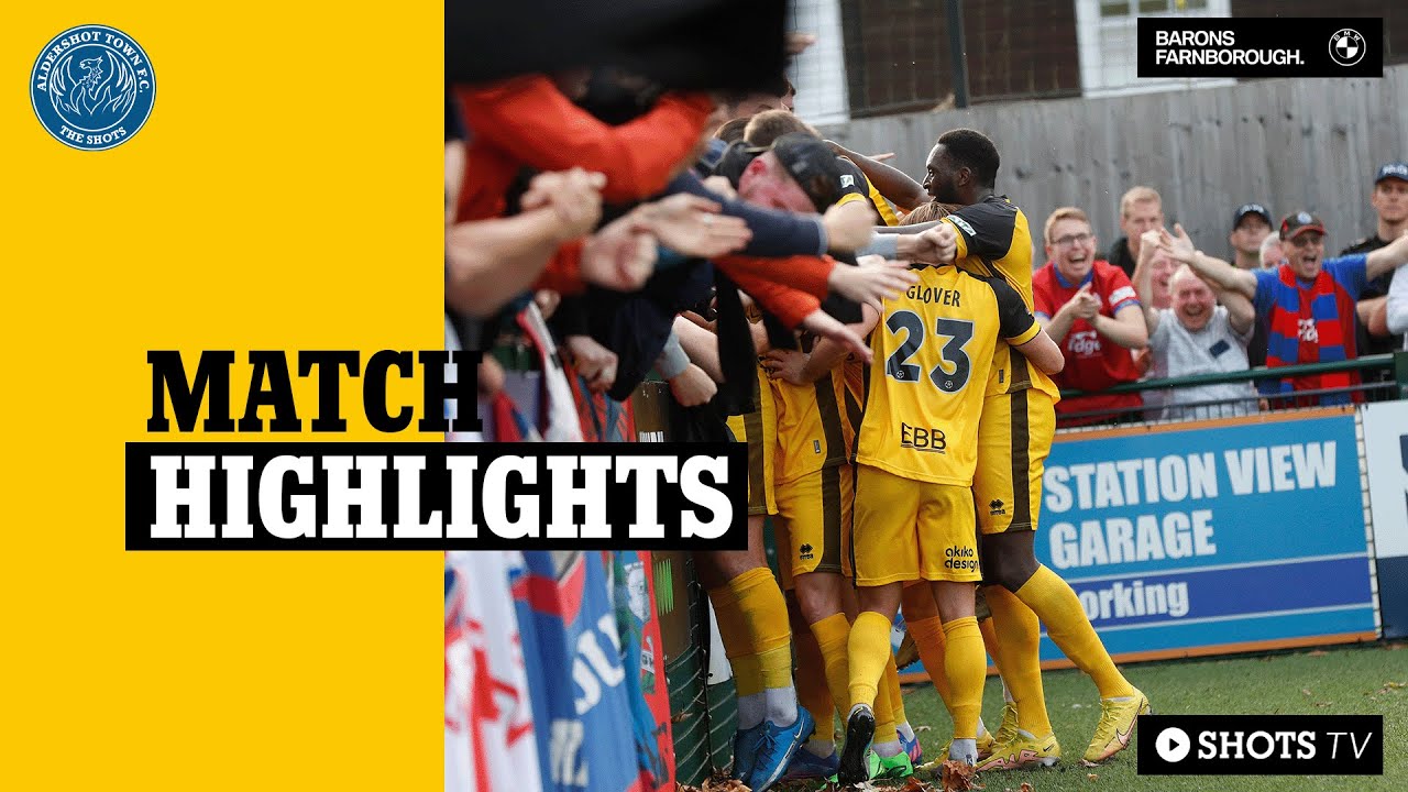 MATCH HIGHLIGHTS: Dorking 0-3 Shots - YouTube