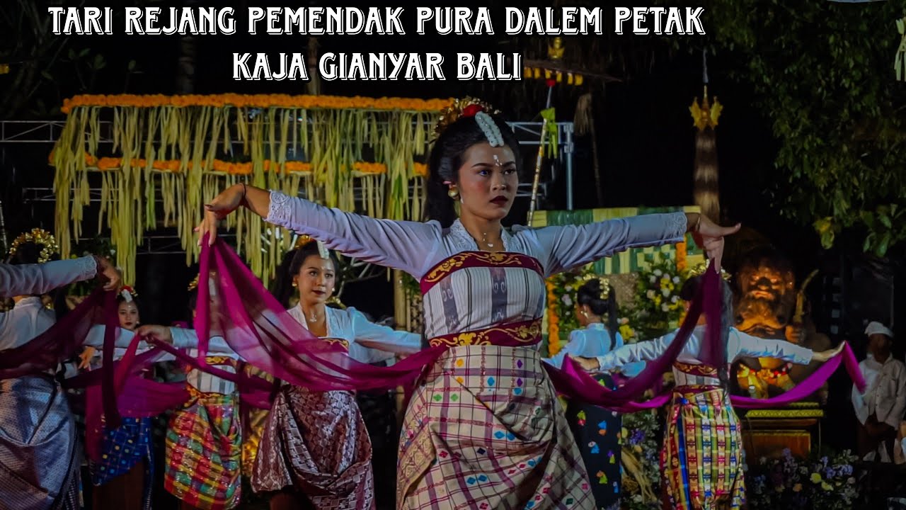 TARI REJANG PEMENDAK || PURA DALEM PETAK KAJA GIANYAR BALI - YouTube