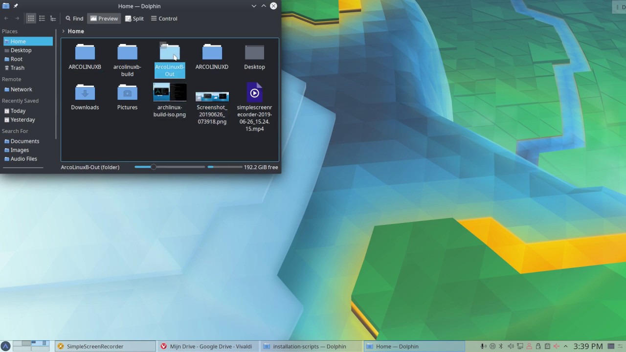ArcoLinux : 975 Building an ArcoLinux -D -B iso on Arch Linux 1/2 - YouTube