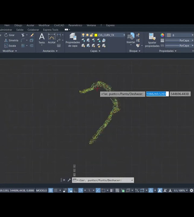 2. Tutorial CIVILCAD Triangulacion, Curvas de Nivel y Anotacion de Curvas - YouTube