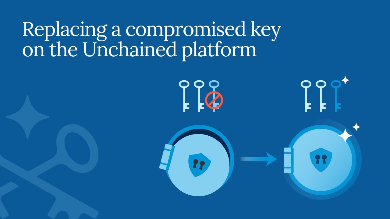 How to replace a lost key in an Unchained bitcoin vault - YouTube
