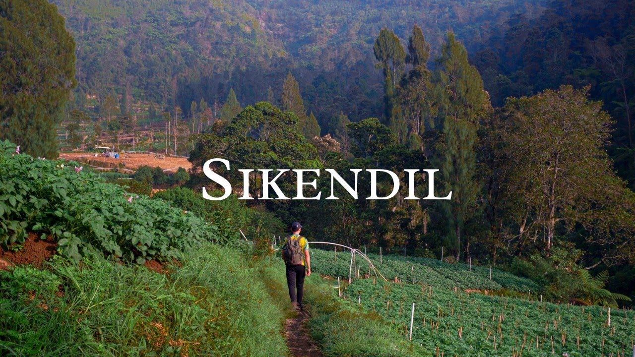 Solo Hiking Gunung Sikendil - YouTube