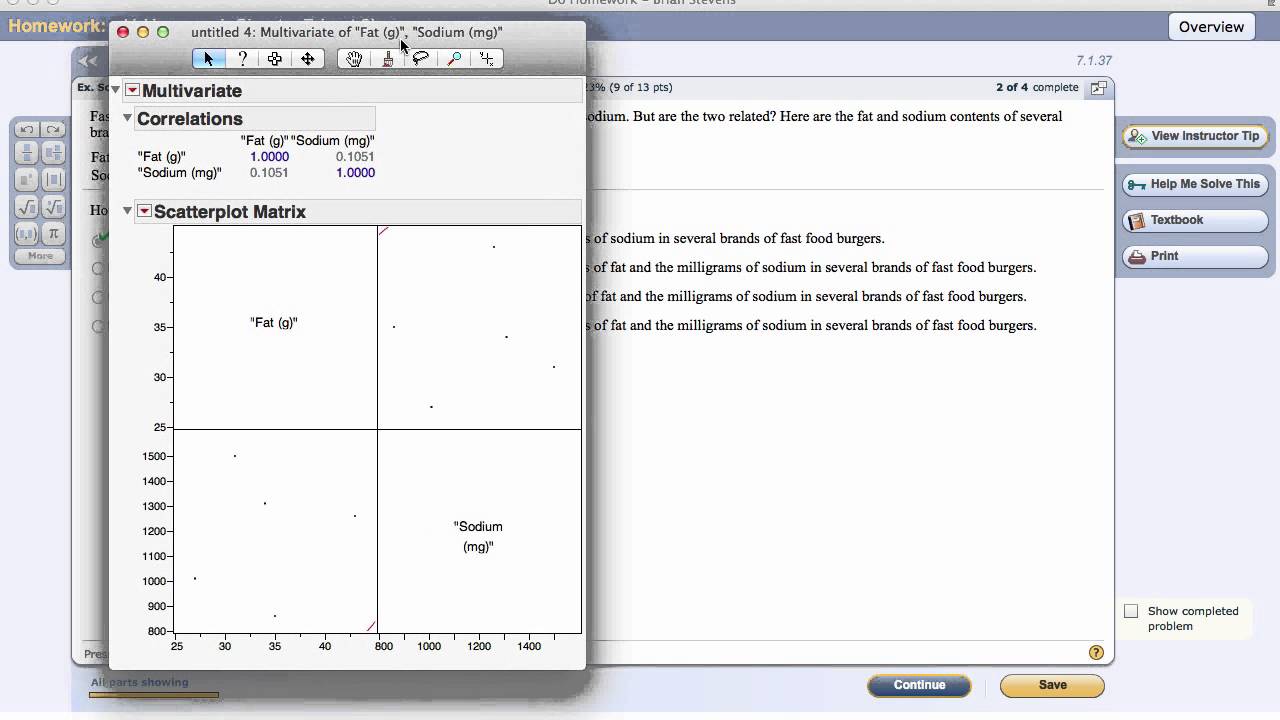 Chapter 6 Part 2 - Correlation - YouTube