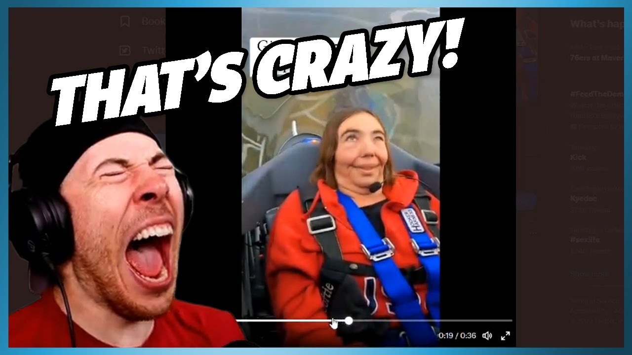 Girl Pulls 9.5Gs in Plane (JoblessGarrett Reacts) - YouTube