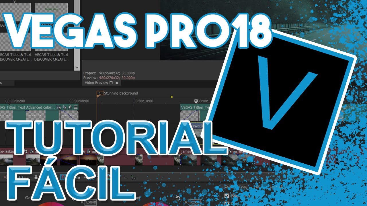 🎥 VEGAS Pro 18 ¡Tutorial para principiantes en 12 minutos! [+Visión ...