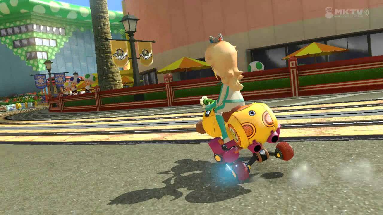 Wii U - Mario Kart 8 - Toad Harbour - YouTube