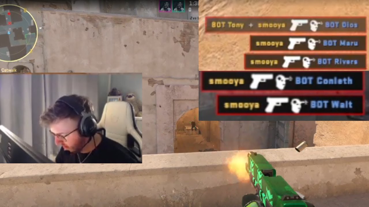 ACE FROM SMOOYA IN CS 2(source 2 gameplay) - YouTube