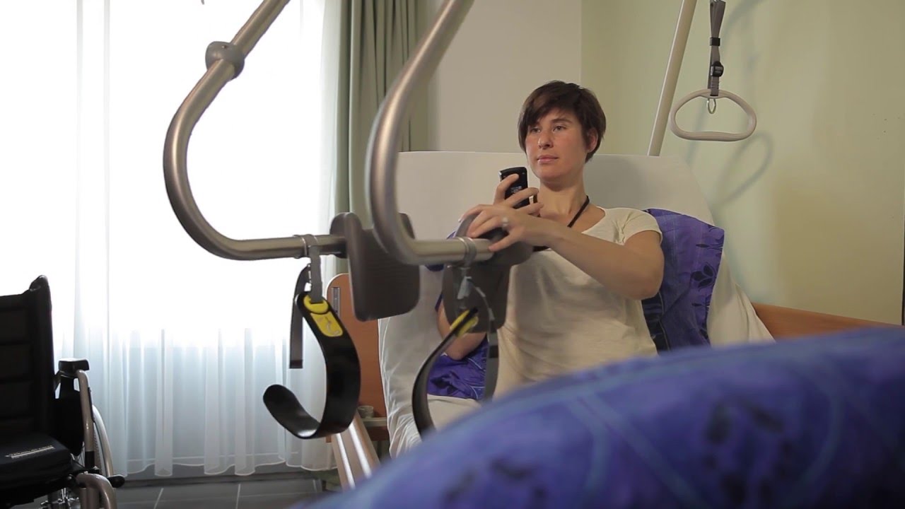 Handi-Move Body Support® : for independent use - YouTube