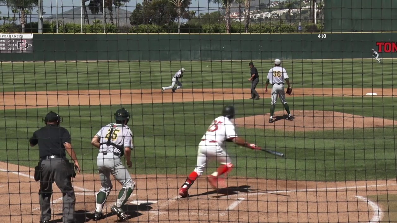 SDSU BASEBALL: AZTECS 4, SAN FRANCISCO 2 - 4/3/17 - YouTube