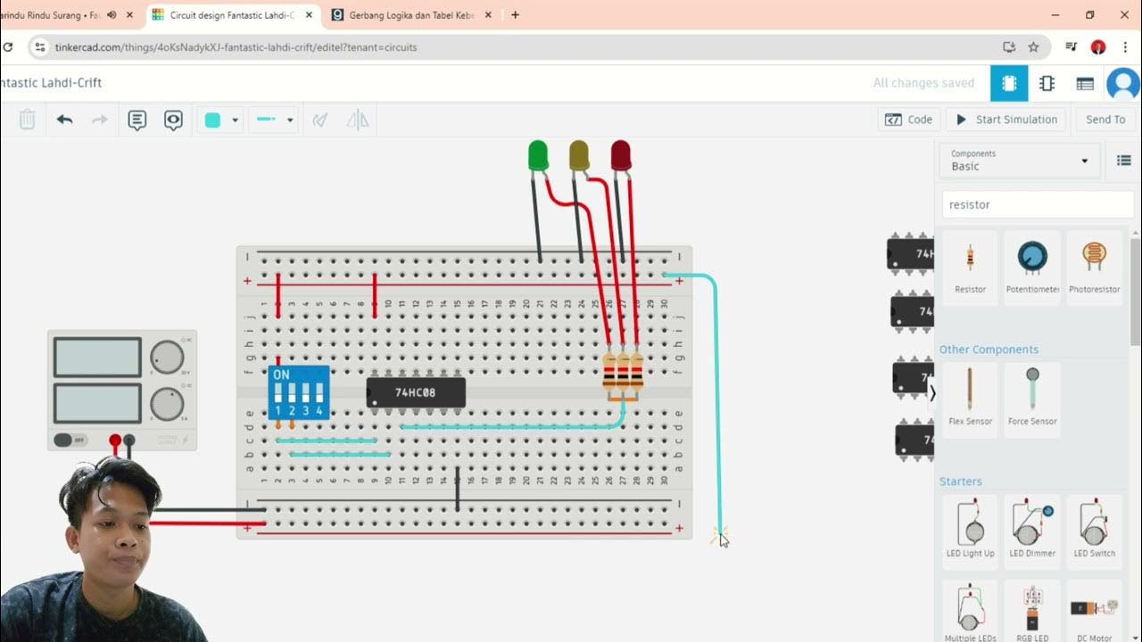 How do Logic Gates work in Tinkercad - YouTube