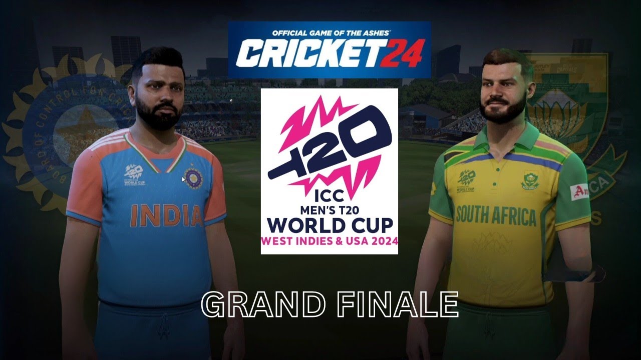 India vs South Africa | T20 WC Final 2024 | Cricket 24 - YouTube