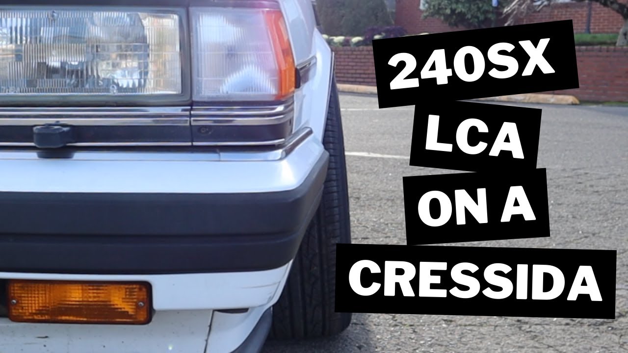 Extended Lower Control Arms Install On The Cressida - YouTube