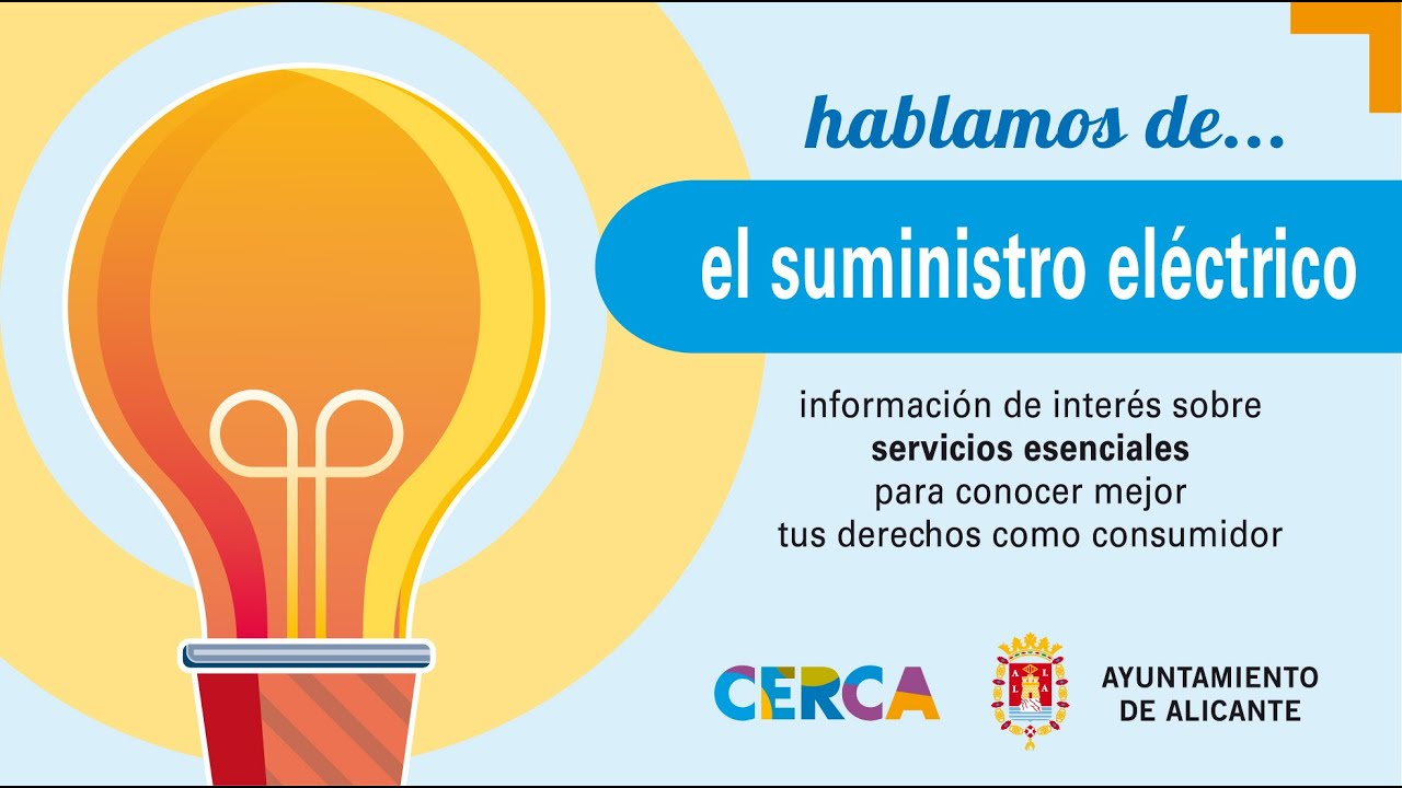 VIDEO-TUTORIAL Nº 1: EL SUMINISTRO ELÉCTRICO - YouTube