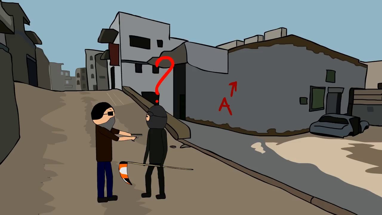 CS GO Cartoon Необычный de dust2 - YouTube